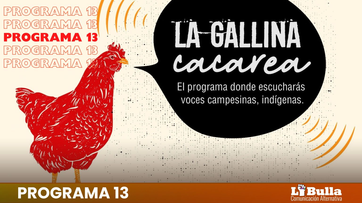 La Gallina Cacarea Nº 13 – La Bulla | Comunicación Alternativa